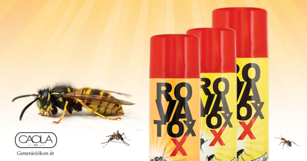 Rovatoxx rovarirtó spray, poloskák ellen is a Caolától | caola.hu