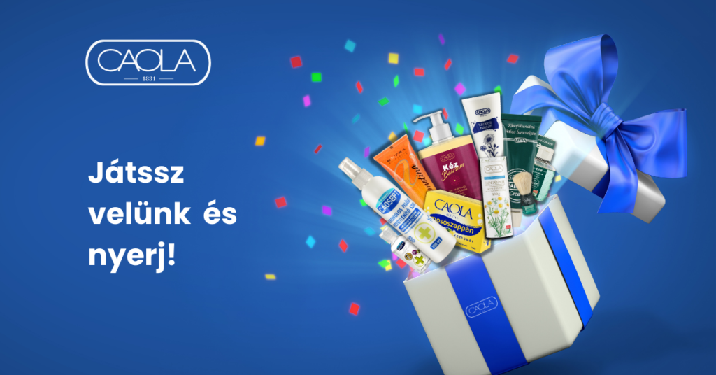 Időutazós nyereményjáték a Caolával! | caola.hu