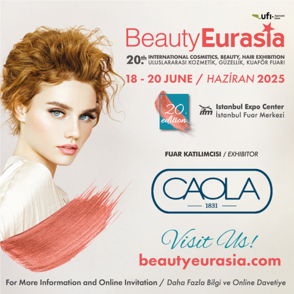 Caola a BeautyEurasia 2025 kiállításon Isztambulban | caola.hu